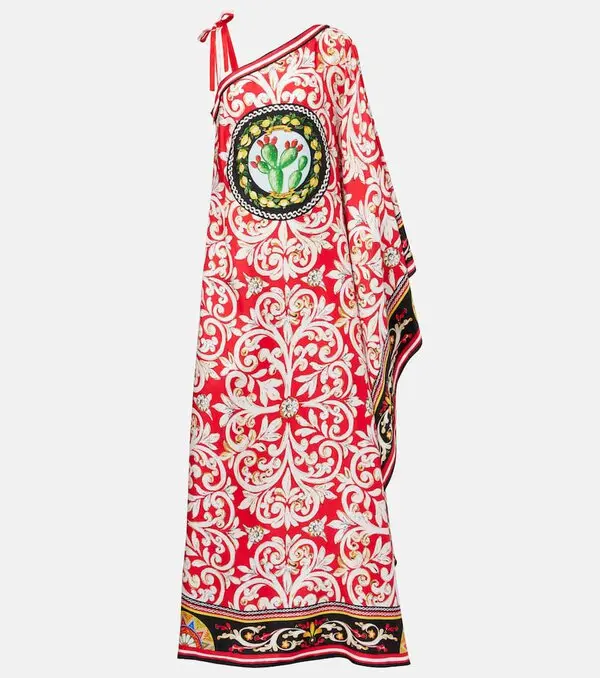 Dolce & Gabbana Printed Silk Kaftan - Multicoloured