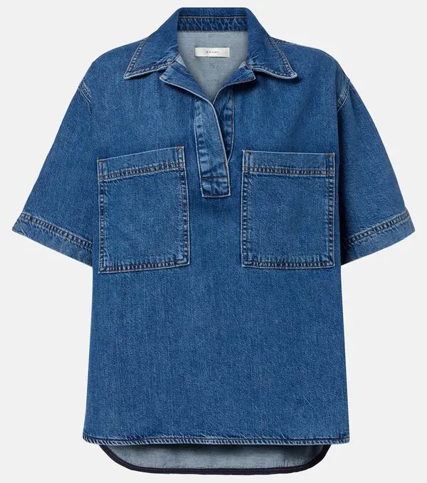 FRAME Denim Shirt - Blue