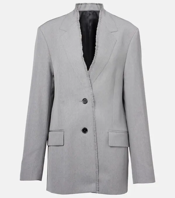 TOTEME Wool Blazer - Grey