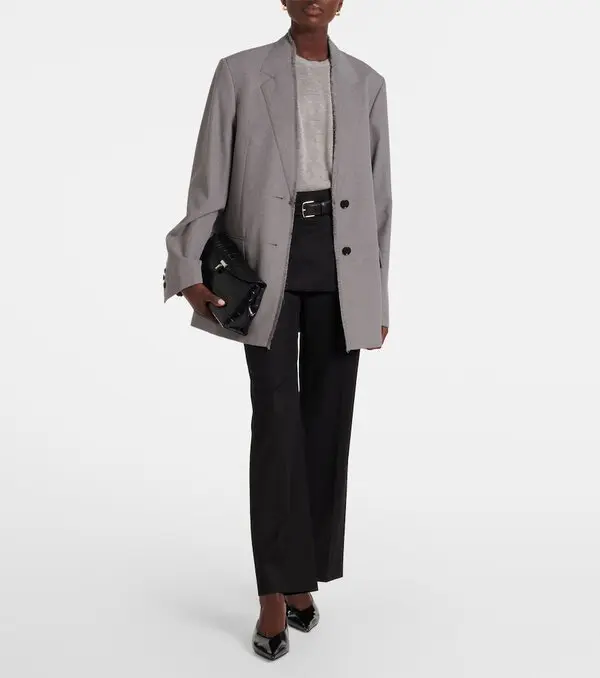TOTEME Wool Blazer - Grey