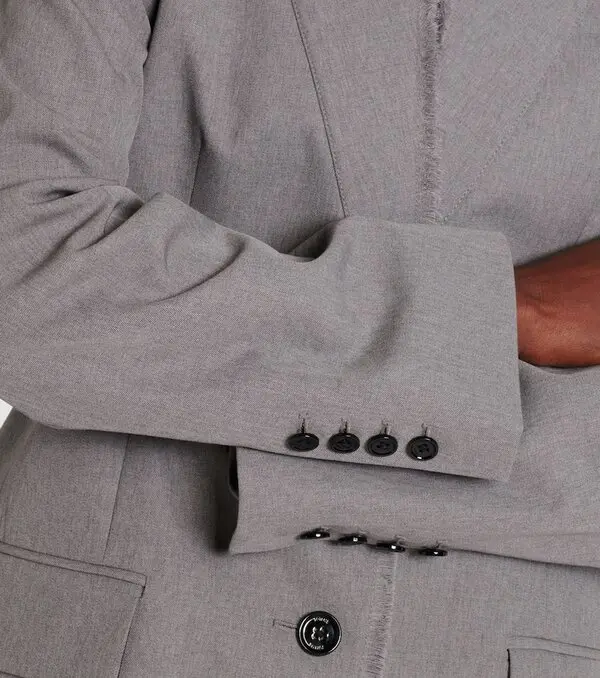 TOTEME Wool Blazer - Grey