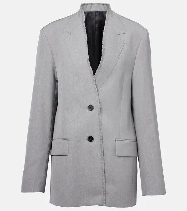 TOTEME Wool Blazer - Grey