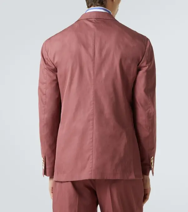 Dunhill Cavendish Cotton Blazer - Red