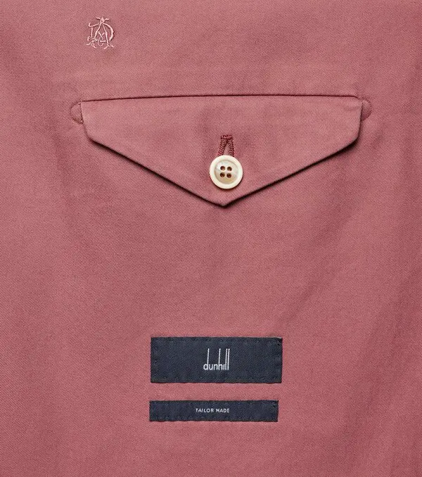 Dunhill Cavendish Cotton Blazer - Red