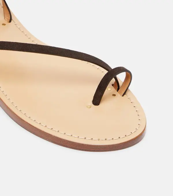AMANU Kalahari Leather Sandals - Brown