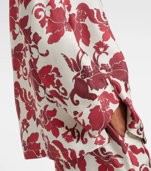 Max Mara Alan Silk Jacquard Blazer