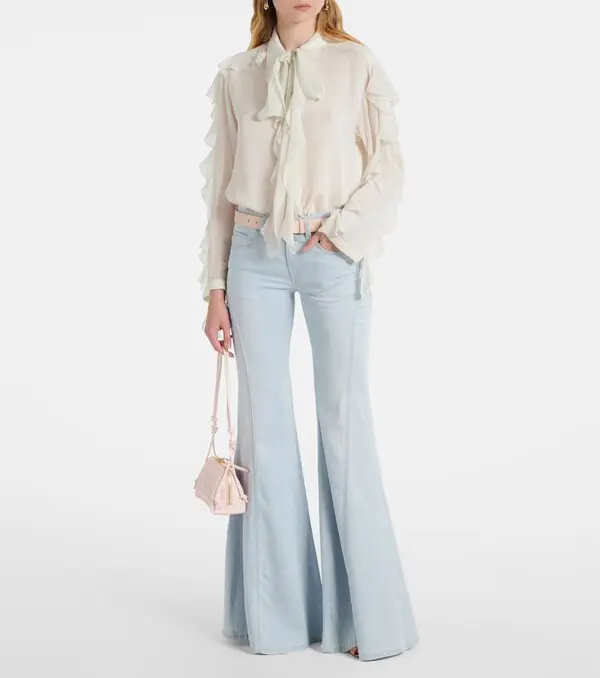 Ag Ibiza High-rise Flared Jeans
