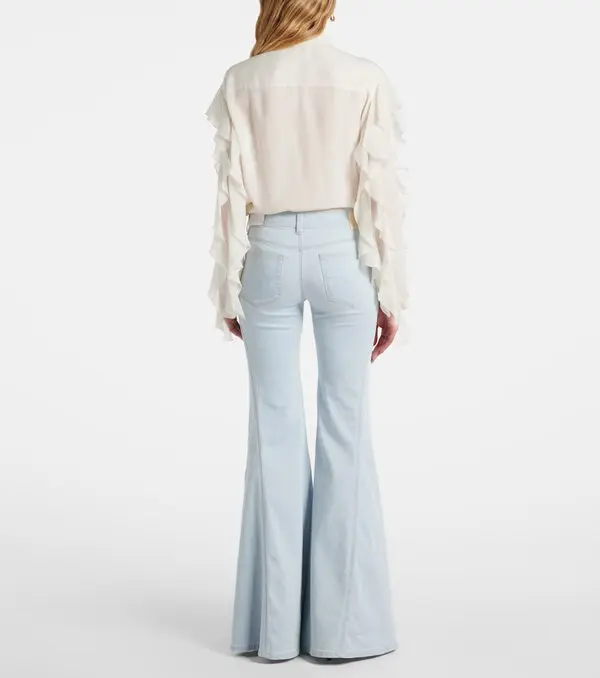 Ag Ibiza High-rise Flared Jeans