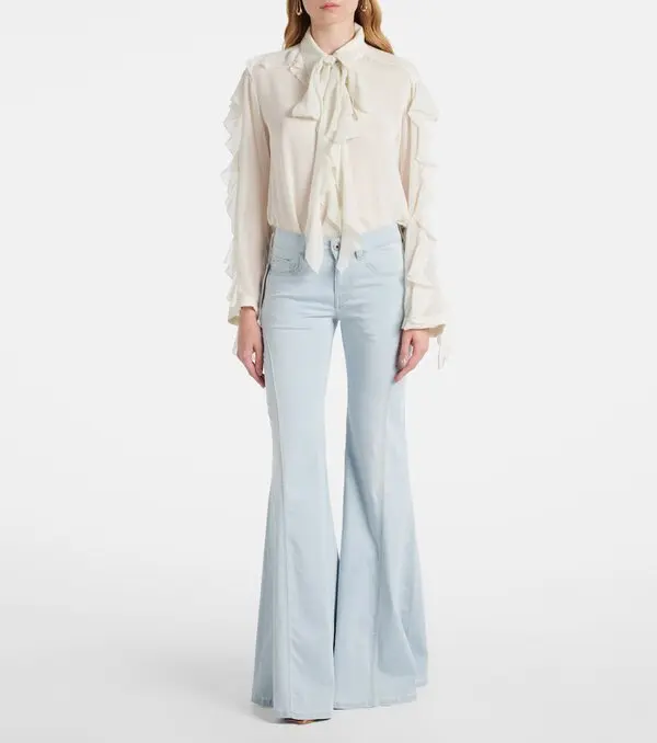 Ag Ibiza High-rise Flared Jeans