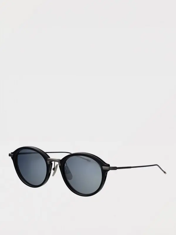 Thom Browne Round Frame Sunglasses - Black