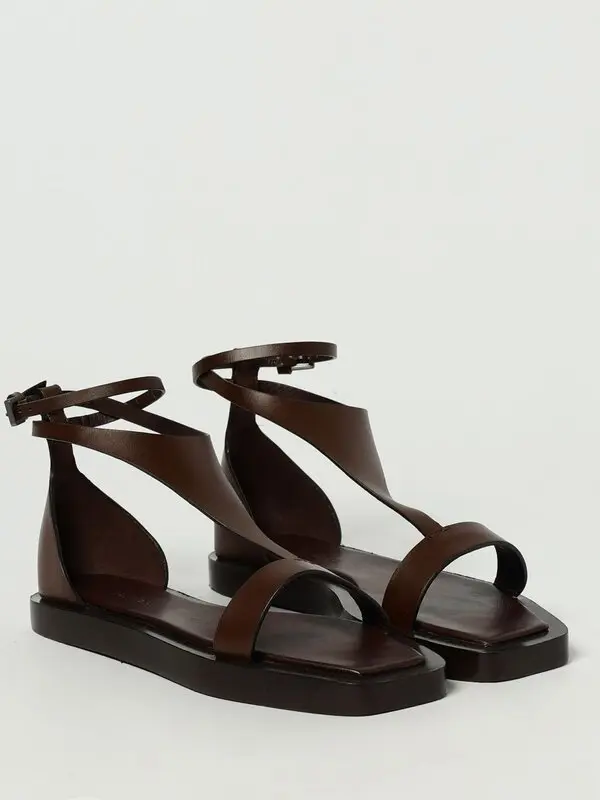 Max Mara Heeled Sandal - Brown