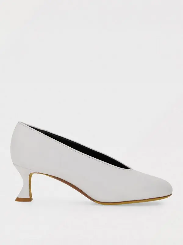 Moschino Leather Pumps - White