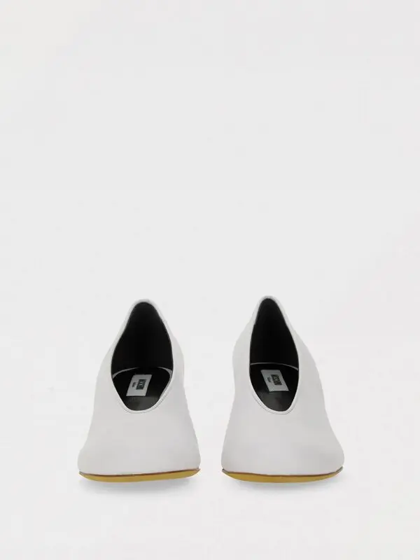 Moschino Leather Pumps - White