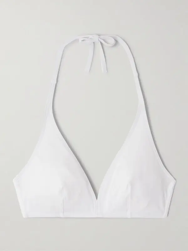 ERES Les Essentiels Gang Triangle Bikini Top - White