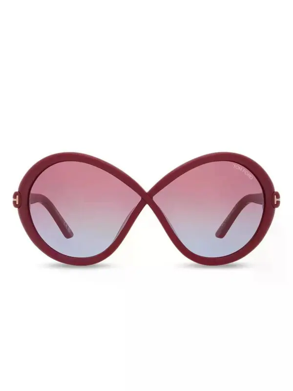 TOM FORD Jada Oversized Sunglasses - Pink