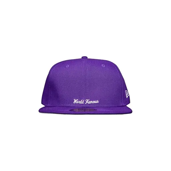 Supreme X New Era Reverse Box Logo Cap - Purple