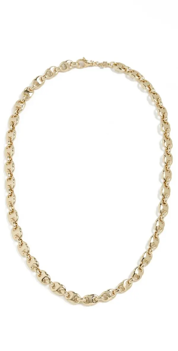 Tory Burch Delicate Gemini Necklace - Light Brass