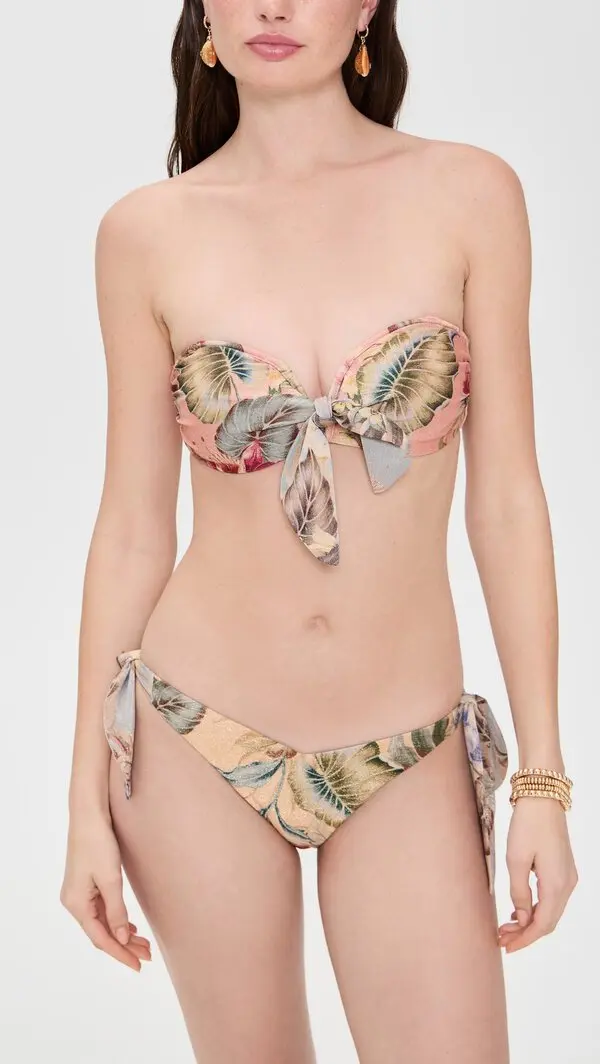 Zimmermann Coco Scarf Tie Bikini Top