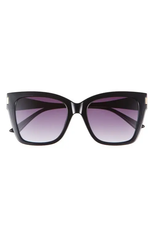 Bp. Gradient Cat Eye Sunglasses - Black