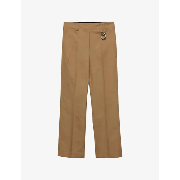 Prada Tailored Straight-leg Cotton Trousers