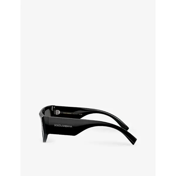 Dolce & Gabbana Rectangle Acetate Sunglasses