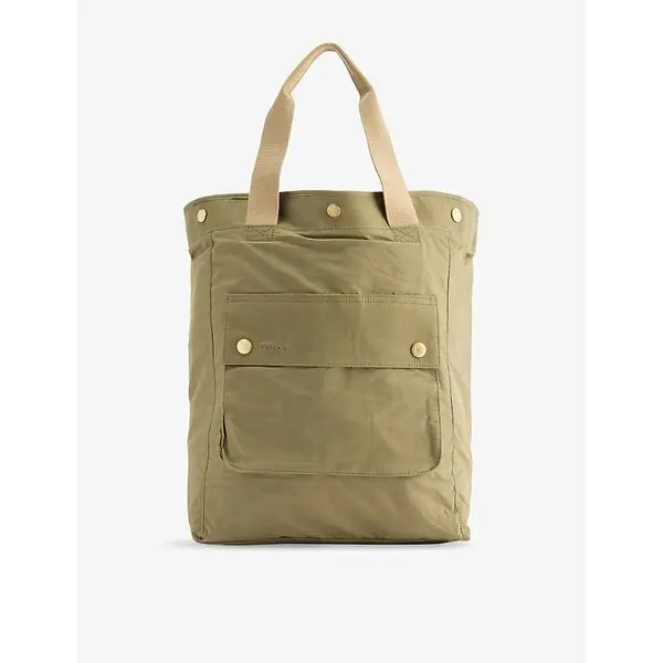 Barbour Transport 3 Way Cotton Tote Bag - Dusky Green