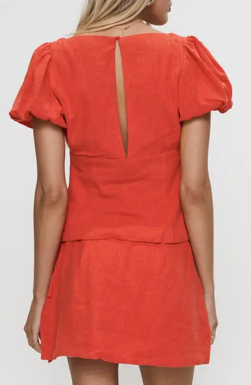 Princess Polly Wilhelmina Tie Front Top
