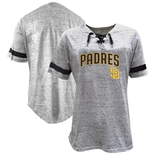 Profile San Diego Padres Lace-up Fleck T-shirt