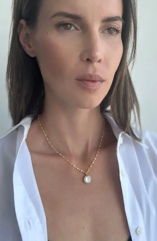 ST. MORAN Freshwater Pearl Pendant Necklace