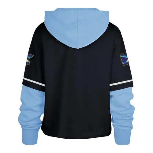 '47 Minnesota Twins City Connect Shortstop Cropped Pullover Hoodie