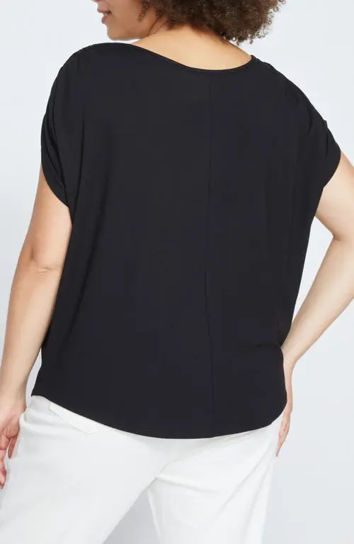 Universal Standard Helena Divine Jersey Top - Black