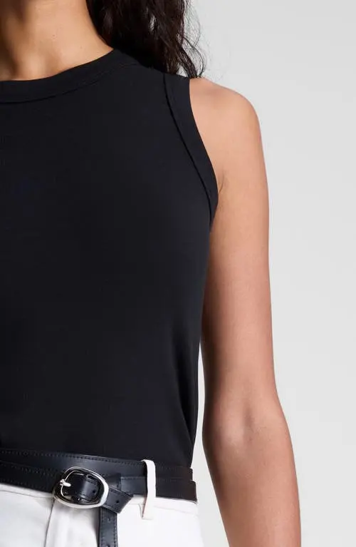 A.L.C. Hadley Cotton Tank - Black