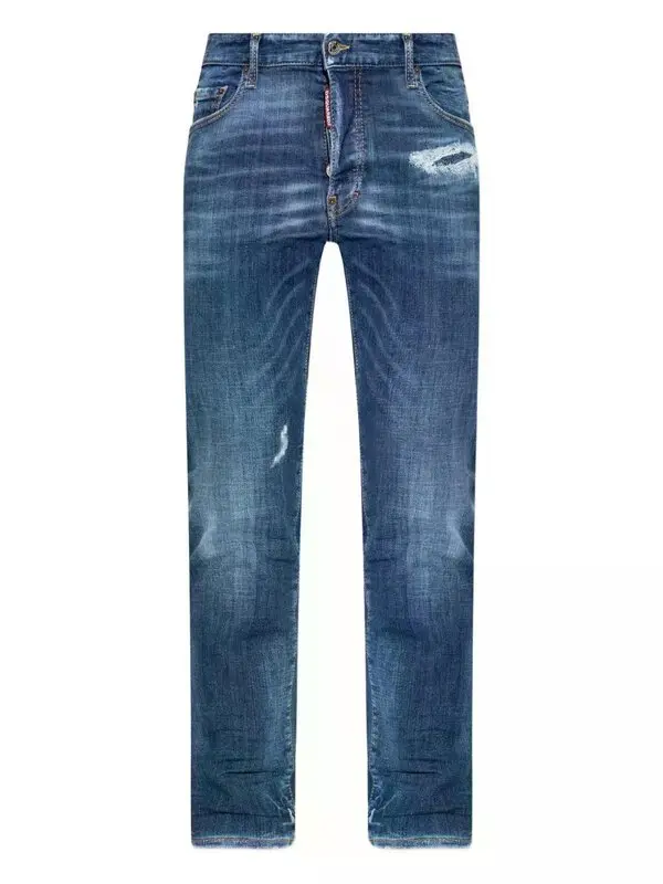 Dsquared2 Logo-tag Jeans - Blue