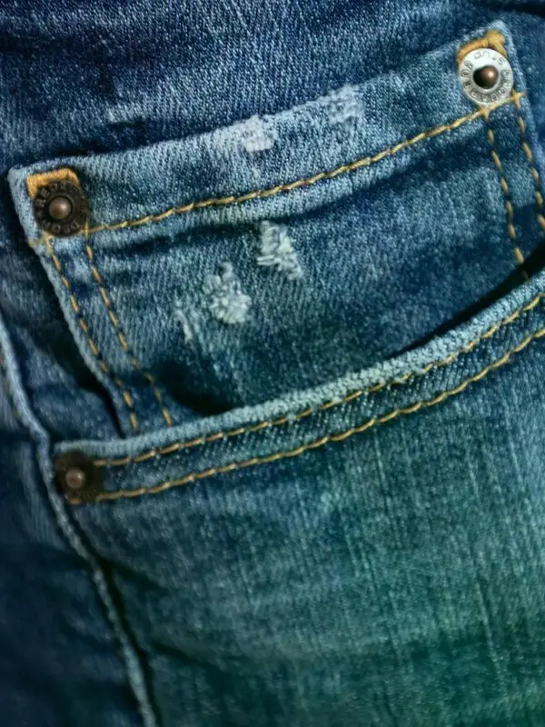 Dsquared2 Logo-tag Jeans - Blue