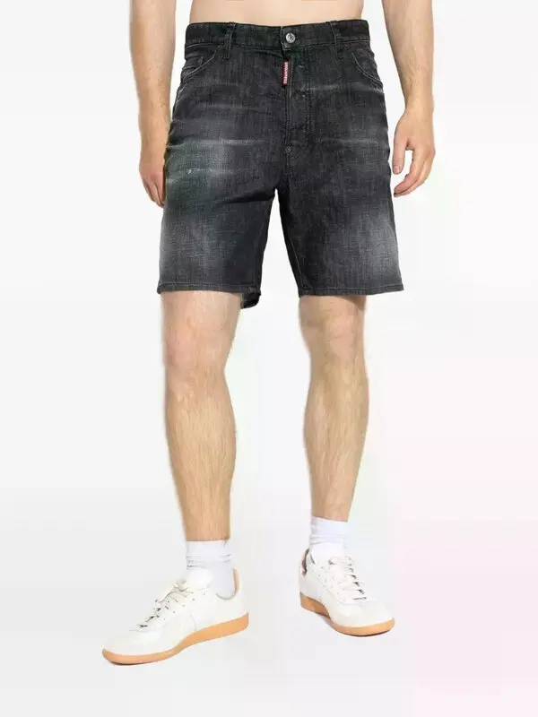 Dsquared2 Cotton Shorts - Black