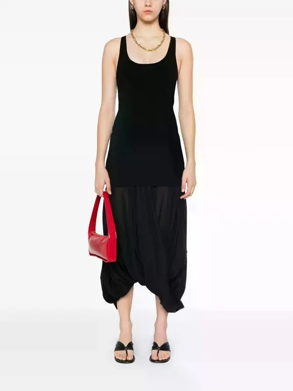 TOTEME Cocoon Tank Dress - Black