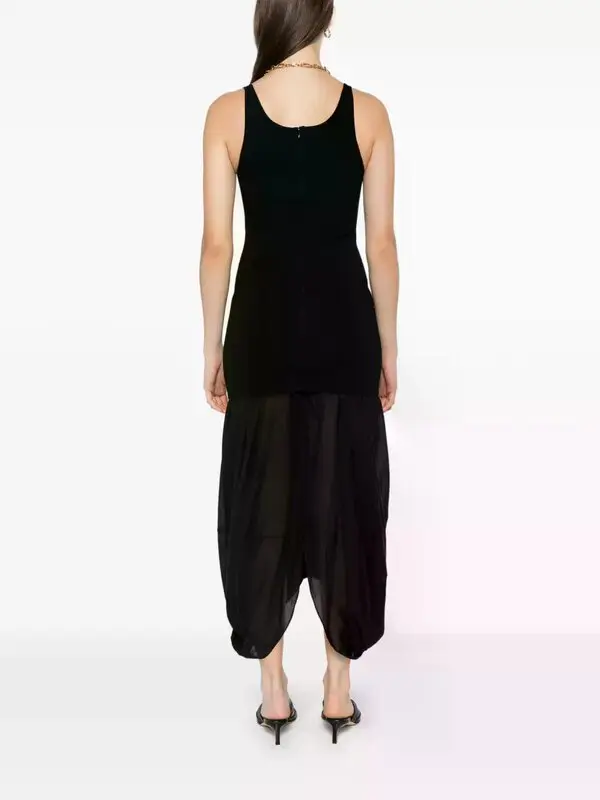 TOTEME Cocoon Tank Dress - Black