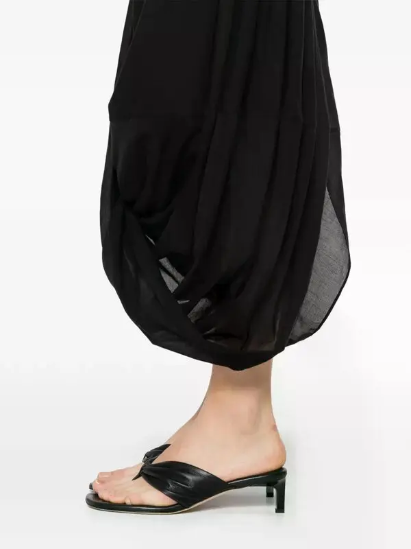 TOTEME Cocoon Tank Dress - Black