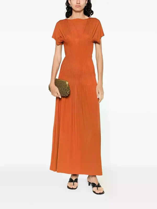 TOTEME Knife-pleated Maxi Dress