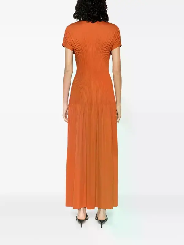 TOTEME Knife-pleated Maxi Dress