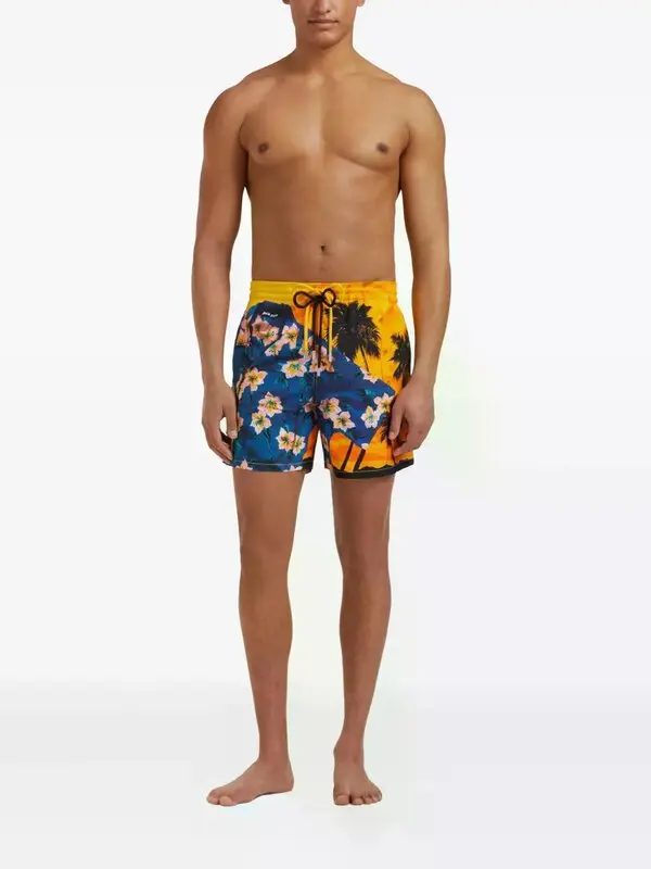 Vilebrequin X Palm Angels Hawaiin Mix Swim Shorts