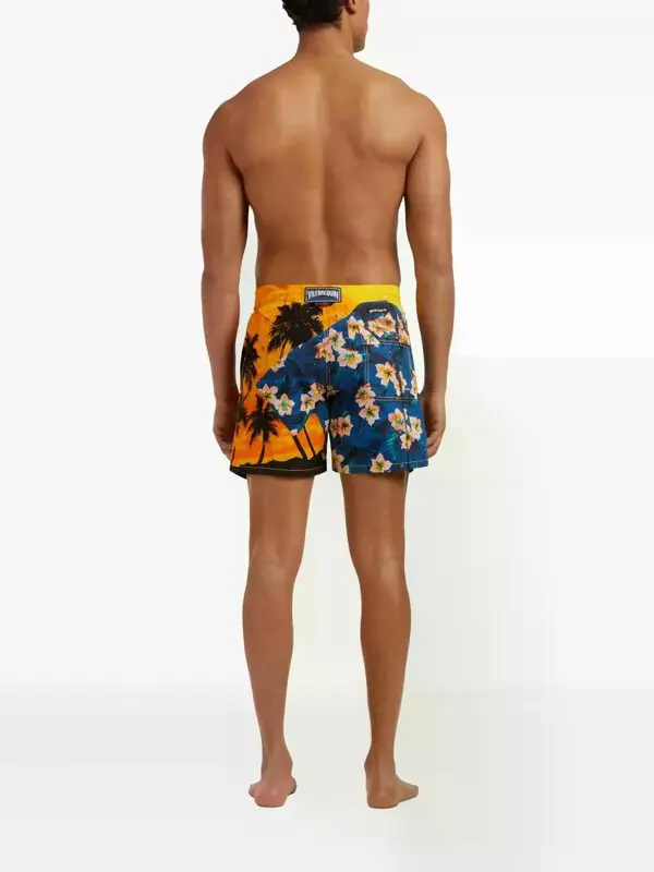 Vilebrequin X Palm Angels Hawaiin Mix Swim Shorts