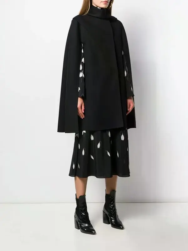 Valentino Garavani Asymmetric Draped Cape