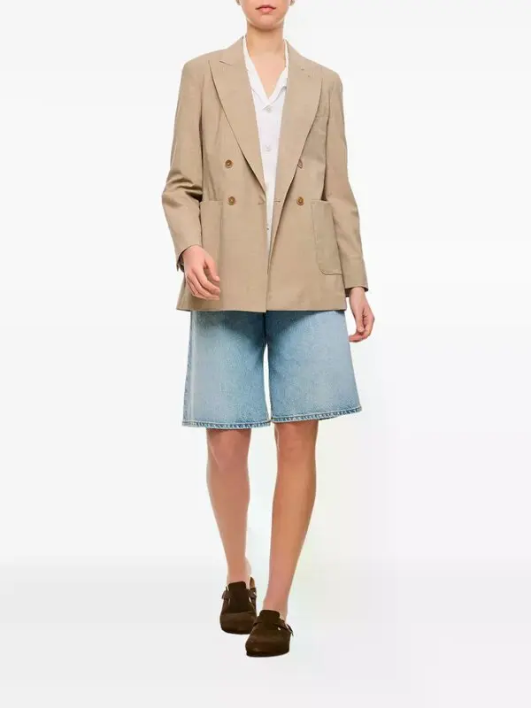 Max Mara Double-breasted Blazer - Neutrals