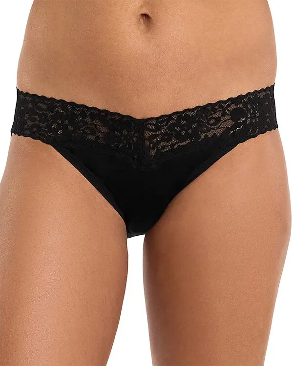 Hanky Panky Dreamease V Kini Panty - Black