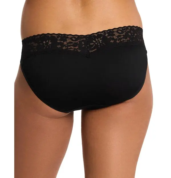 Hanky Panky Dreamease V Kini Panty - Black
