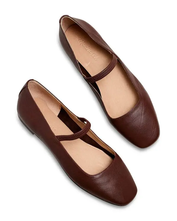 Madewell Greta Ballet Flats - Chocolate