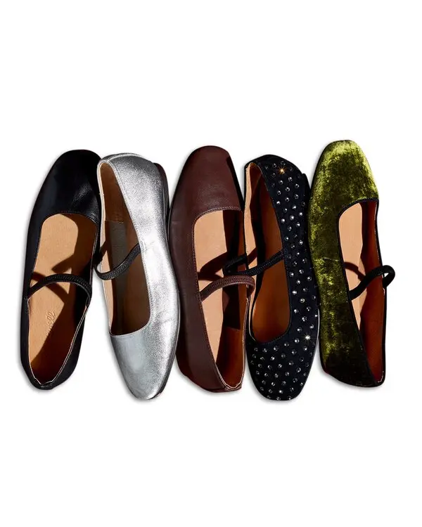 Madewell Greta Ballet Flats - Chocolate