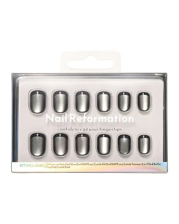 NAIL REFORMATION Press On Nails - Black Magic