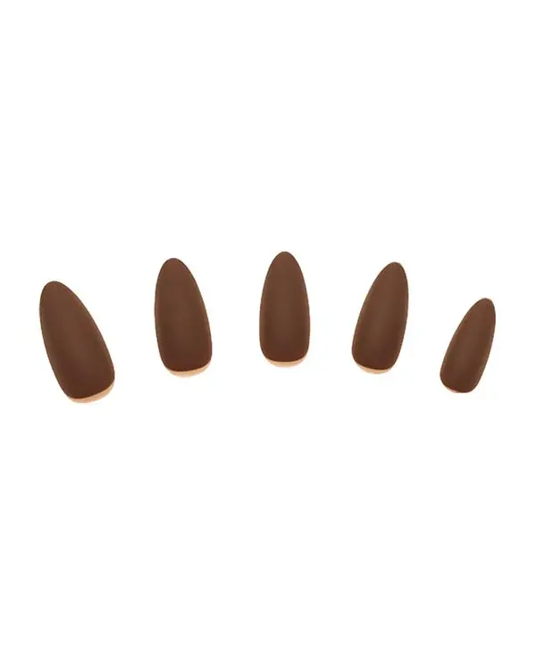 NAIL REFORMATION Press On Nails - Dark Chocolate